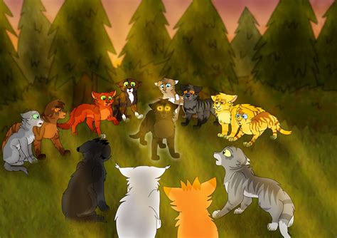 Bramblestars Ghost Appears To Shadowclan By Thedawnmist On Deviantart