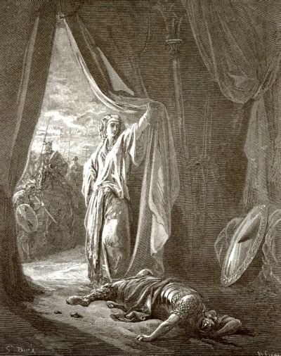 Ilustración Bíblica Jael Mata A Sisara Paul Gustave Dore ️ Análisis