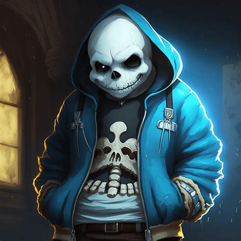 The Realistic Version Of Sans According To An Ai Midjourney Rundertale