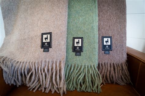 Alpaca Wool Throw Blanket Solid Colors Alpaca Threadz