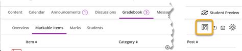 Search By Submission Receipt For Anonymous Blackboard Assignments Is