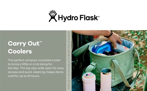 Hydro Flask Cooler Backpack For Beverages Insulated Soft Travel Lunch