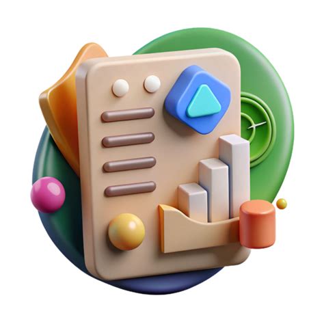 Impressive Minimalist Environmental Data Report Icon Isolated Detailed