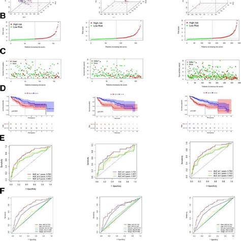 Validation Of The Prognostic Risk Model In Hcc A Pca Shows The
