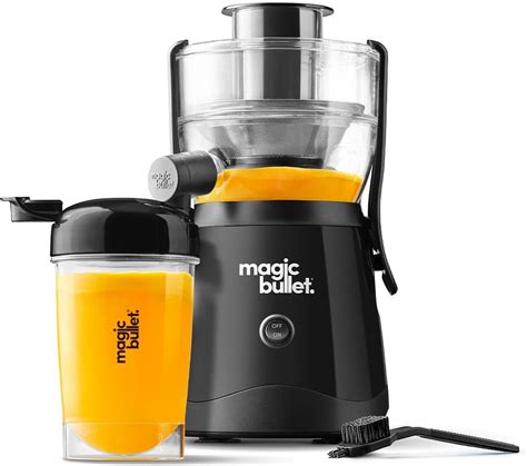 Magic Bullet Mini Juicer Countertop Space Saving 2 Feed