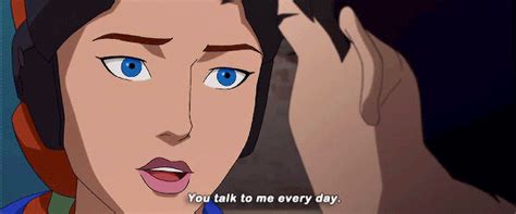 Young Justice Batgirl And Nightwing Kiss