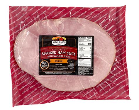 Center Cut Ham Slice John F Martin And Sons