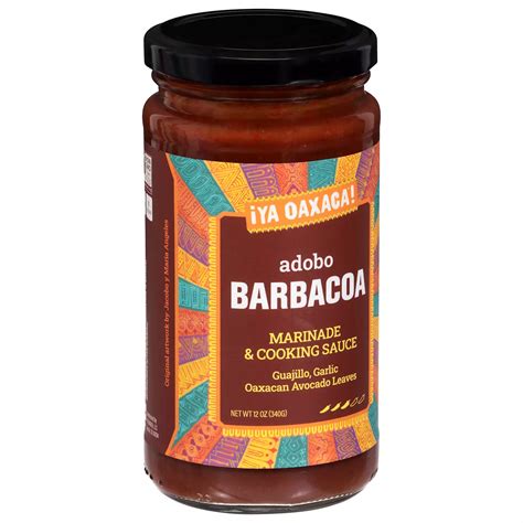 Ya Oaxaca Adobo Barbacoa Marinade And Cooking Sauce Shop Cooking Sauces