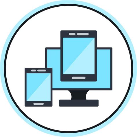 Responsive Web Design Vector Icon Design 16330458 Vector Art At Vecteezy