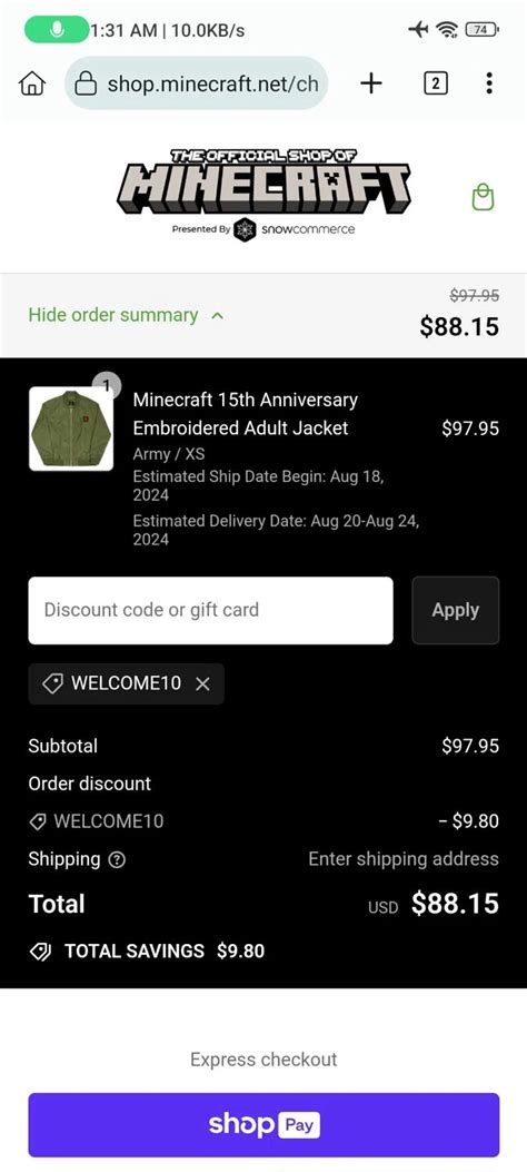 Minecraft Coupon Codes 15 Off October 2024