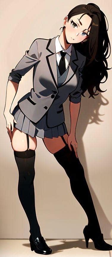 Sexy Schoolgirl Anime Model By Samuraiwesley On Deviantart