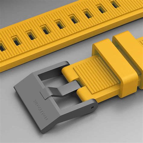 Strap Yellow Nautage Watches The New Automatic Adventure Dive