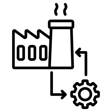 Manufacturing Process Icon
