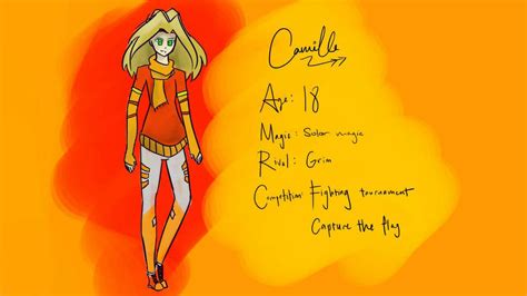 Camille Character Sheet By Buttercute On Deviantart