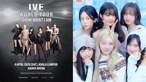 Ive Announces ‘show What I Am World Tour Stop In Kuala Lumpur This