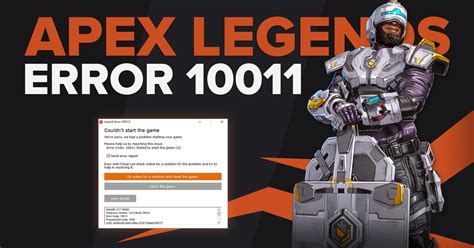 How To Fix Apex Legends Error Code 10011