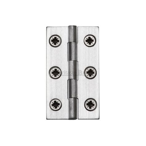 Heritage Brass Hinge Brass 2 X 1 18 Satin Chrome Finish Prestige Hardware
