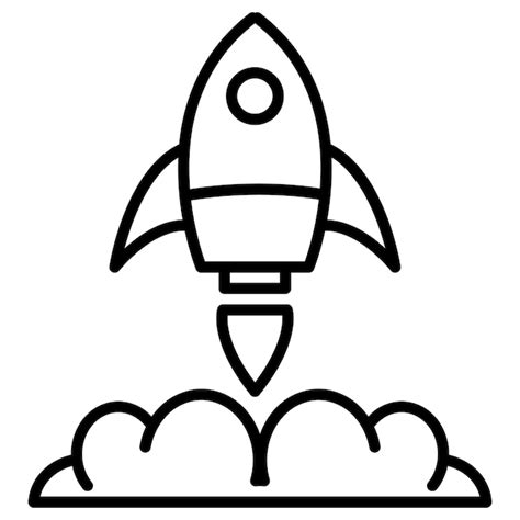 Premium Vector Rocket Vector Illustration