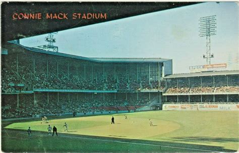 Baseball At Connie Mack Stadium 21st And Leigh Ave Philadelphia