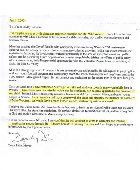 Free 5 Air Force Recommendation Letter Samples And Templates In Pdf Ms Word