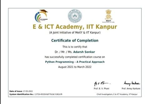 Iitkanpur Pythonprogramming Adarsh Sonkar