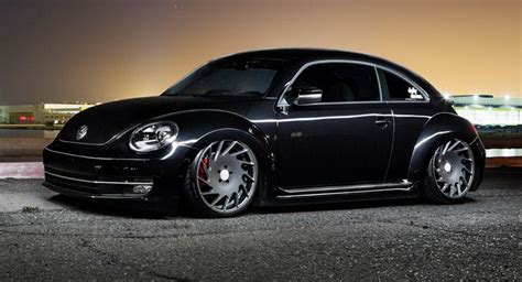 Classy Vw Beetle Caught Wearing Vle1 Series Wheels Carscoops