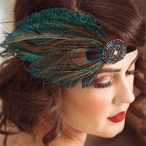 Peacock Headpiece Etsy