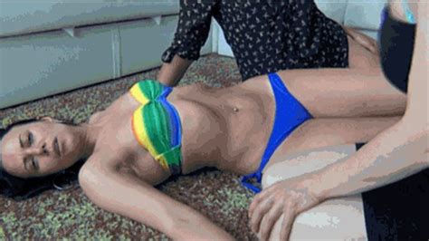 Deep Pushing Into A Soft Pulled In Belly Eja Lorys Passionate