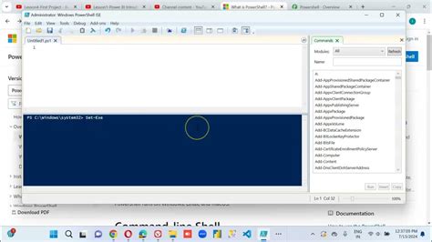 Lesson4 Powershell Ise Power Shell 1000 Videos Youtube