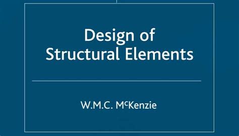 Design Of Structural Elements