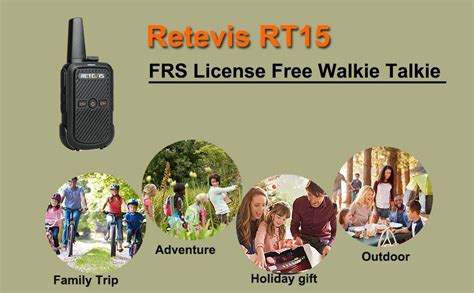 Retevis Rt15 Mini Walkie Talkie Rechargeable Vox Keypad Lock Usb Charging Two Way Radio For