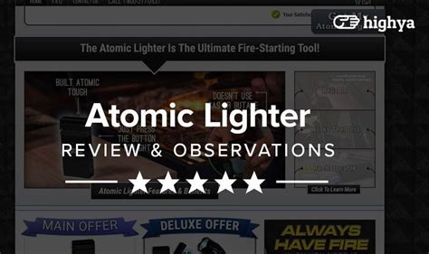 Atomic Lighter Reviews