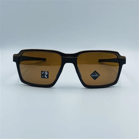 Oakley Parlay Matte Rootbeer Polarized Prizm Tungsten Mens Fashion Watches And Accessories