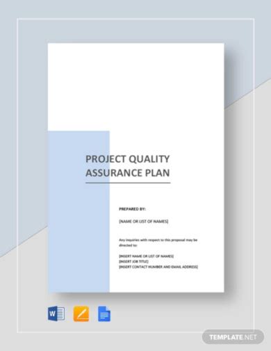 18 Project Quality Plan Examples To Download