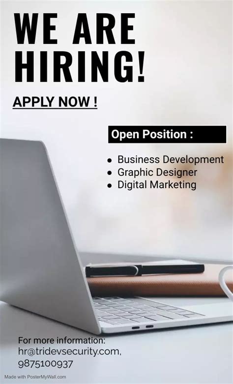 We Are Hiring Immediate Joiner Proffered Business Development Digital Marketing Graphic Designer
