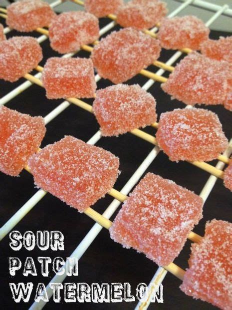 Homemade Sour Patch Watermelon Sour Patch Watermelon Gummies Recipe