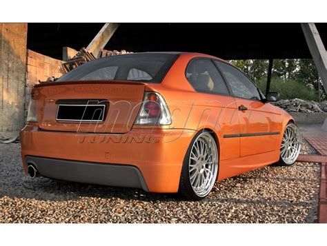 Bmw 3 Series E46 Compact Steel Rear Bumper