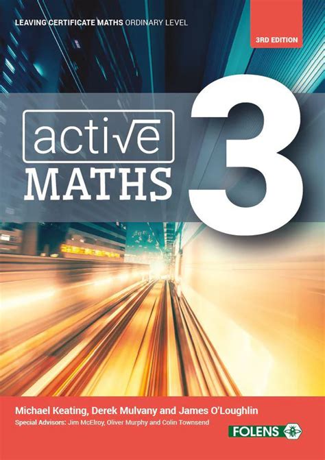 Active Maths 3 Ordinary Level 3rd Edition First Class Office
