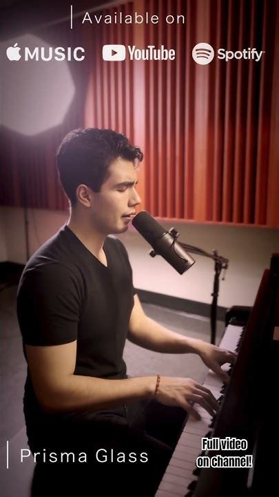 Prisma Glass Piano Version Newsong Music Prisma Singer Singersongwriter Piano Acoustic