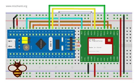 Connecting The Ebyte E70 To Stm32 Blackblue Pill Devices And A