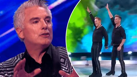 John Barrowman Breaks Down After Dancing On Ices First Same Sex Couple Performance By Heart