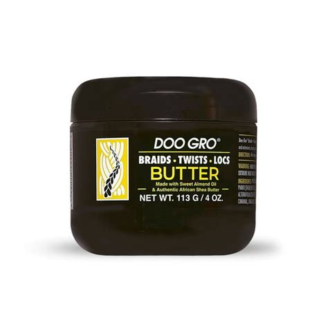 Doo Gro Braids Twists Locs Butter 4oz