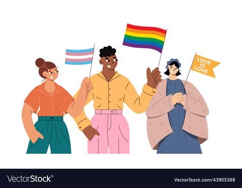 Gender Tolerance Picture Royalty Free Vector Image