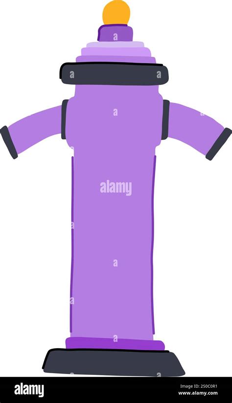 Street Fire Hydrant Cartoon Vector Illustration Stock Vector Image