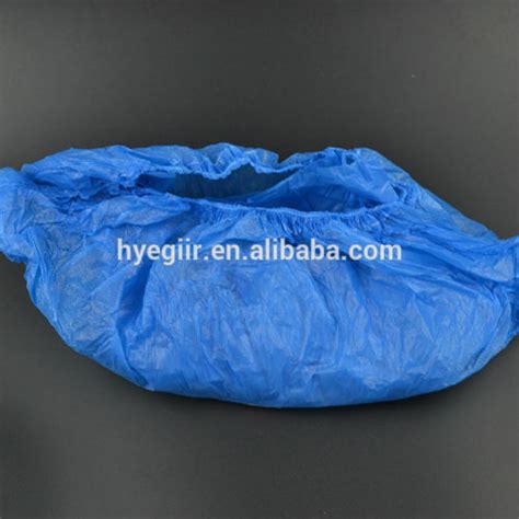 Single Use Pe Material Foot Wrapper 39x15cm With Elastic Band High Quality Single Use Pe
