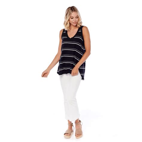 Rio Stripe Tank Top Mud Pie