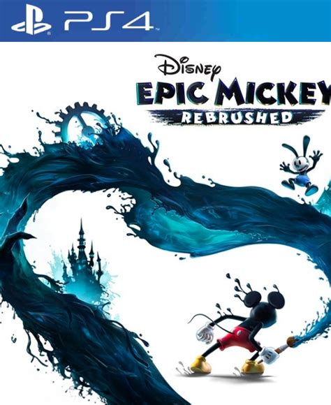 Disney Epic Mickey Rebrushed Ps4 Midia Digital Rob Gamer
