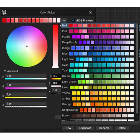 Copy And Paste Your Color Theme For The Color Picker From One Project