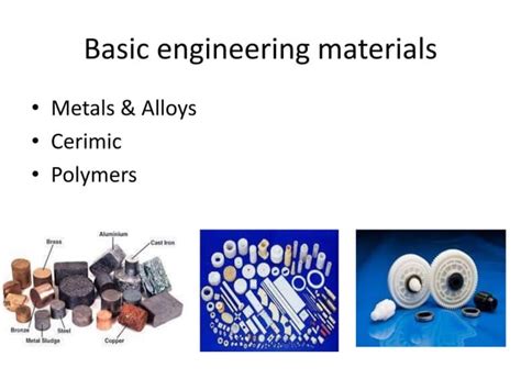 Engineering Materials And Structure Property Pptx Chemistry Science