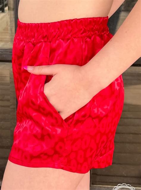 Color Me Ruby Shorts Sm Designs Western Boutique